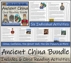 Ancient China Mega Bundle of Activities | 5th Grade & 6th Grade ...