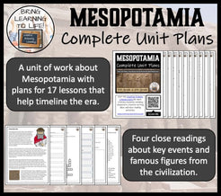 Ancient Mesopotamia Unit Plans and Resource Bundle | 5th Grade & 6th G ...
