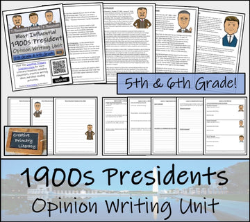 U.S. Presidents – Creative Primary Literacy