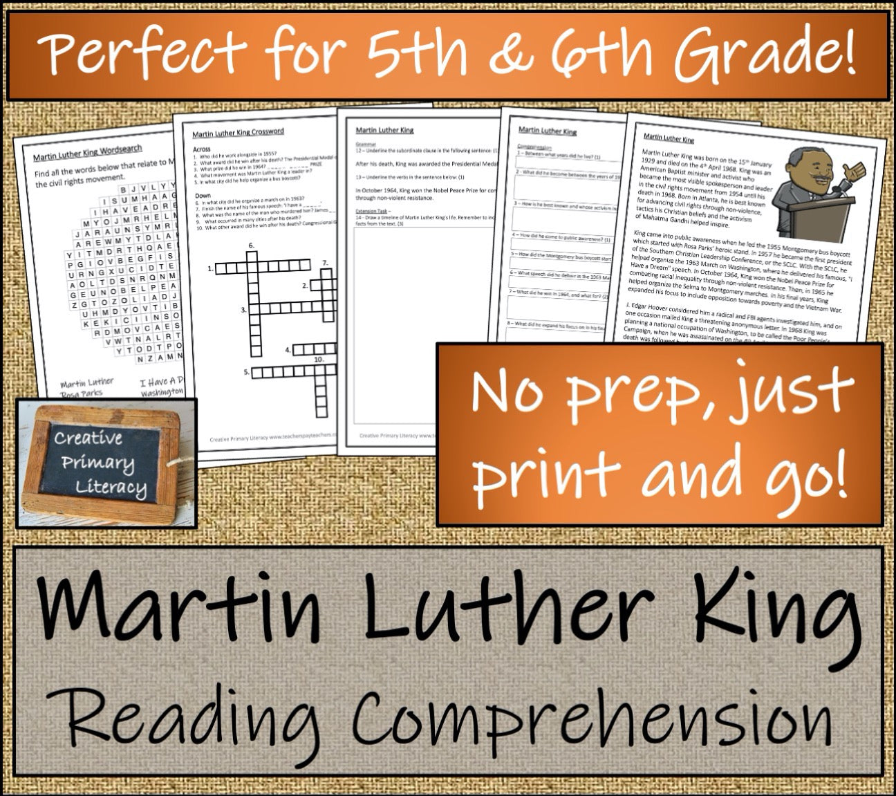 Civil Rights Movement Close Reading Comprehension Bundle | 5th Grade ...