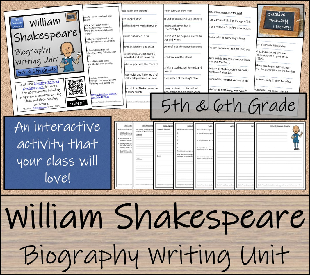 William Shakespeare – Creative Primary Literacy
