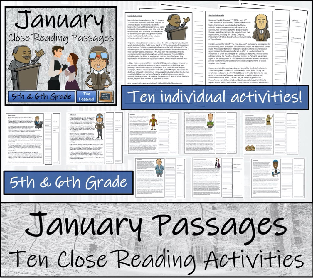 Monthly Comprehension Books – Creative Primary Literacy