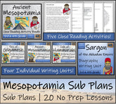 Sub Plans – Creative Primary Literacy