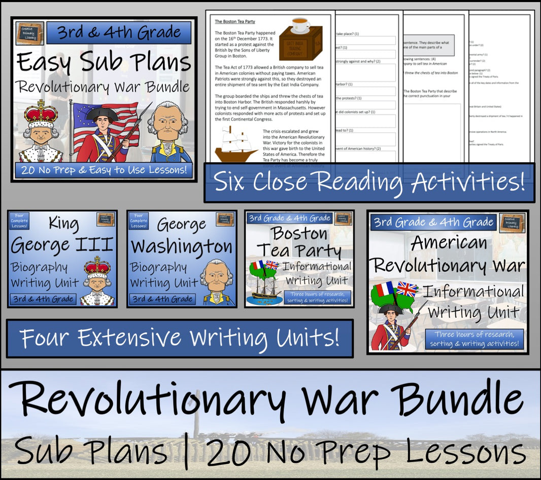 Sub Plans – Creative Primary Literacy