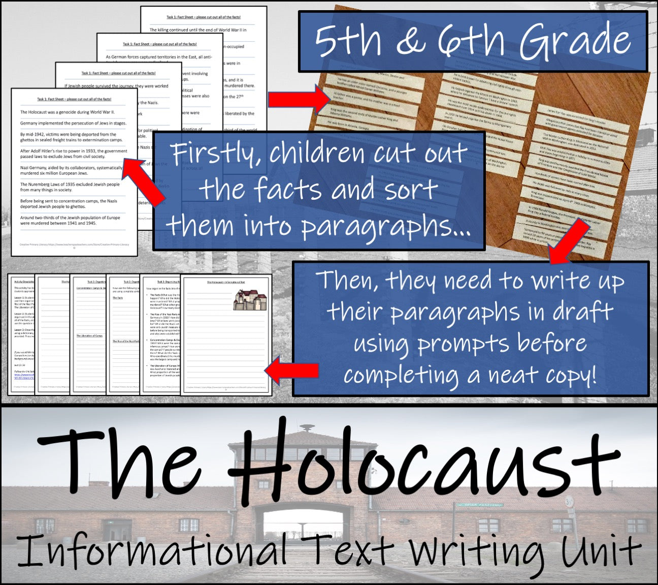 Holocaust Informational Writing Unit | 5th Grade & 6th Grade – Creative ...