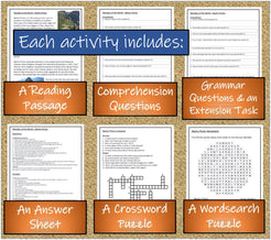 Seven Wonders of the World Close Reading Comprehension Book | 5th & 6t ...