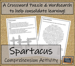 Spartacus Close Reading Comprehension Activity | 5th Grade & 6th Grade ...