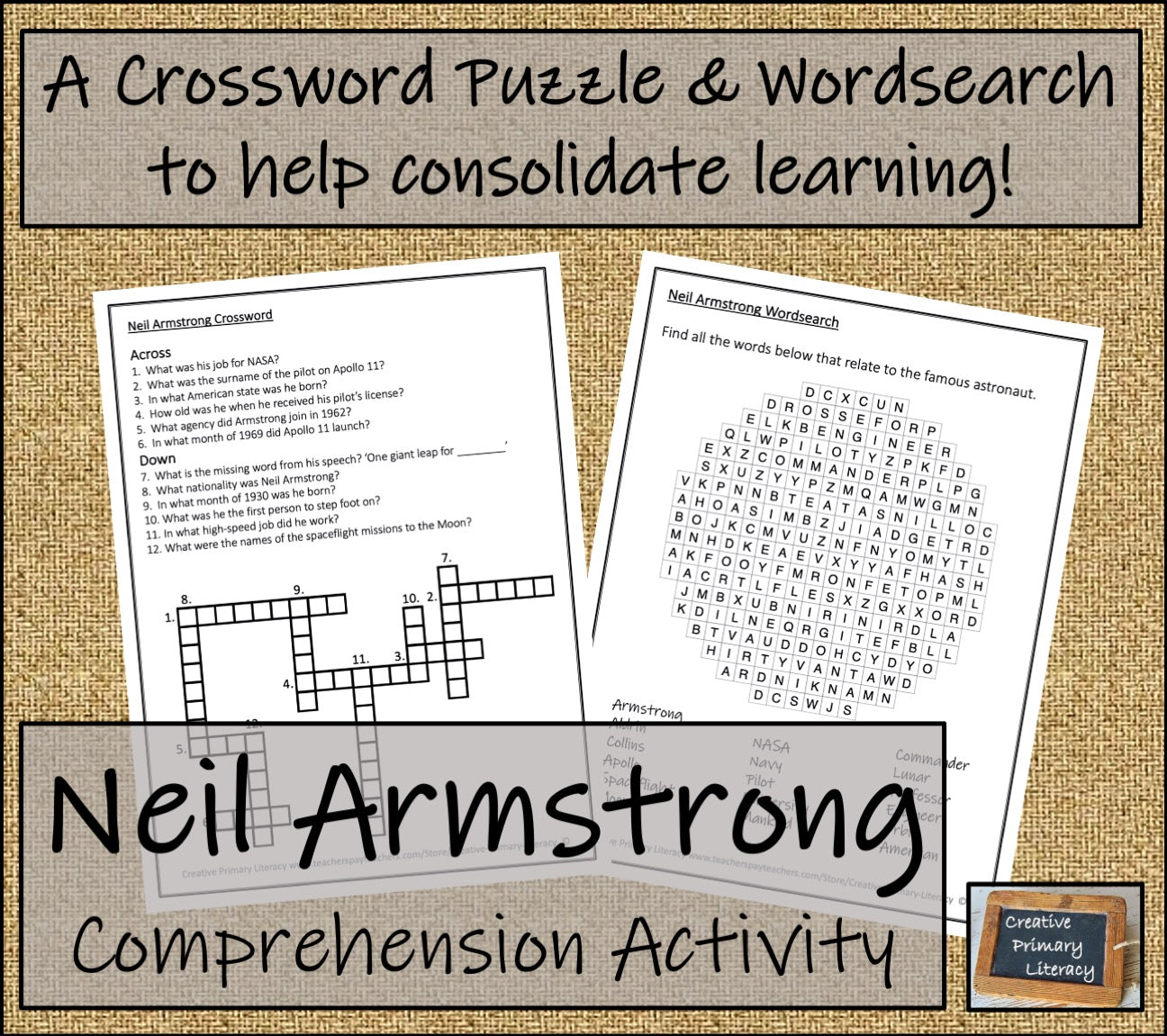 Neil Armstrong Close Reading Comprehension Activity | 5th Grade & 6th ...