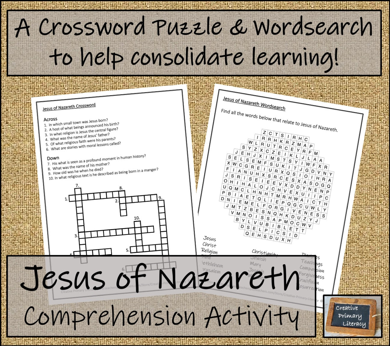 Jesus of Nazareth Close Reading Activity | 5th Grade & 6th Grade ...