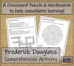 Frederick Douglass Close Reading Comprehension Activity | 3rd Grade ...