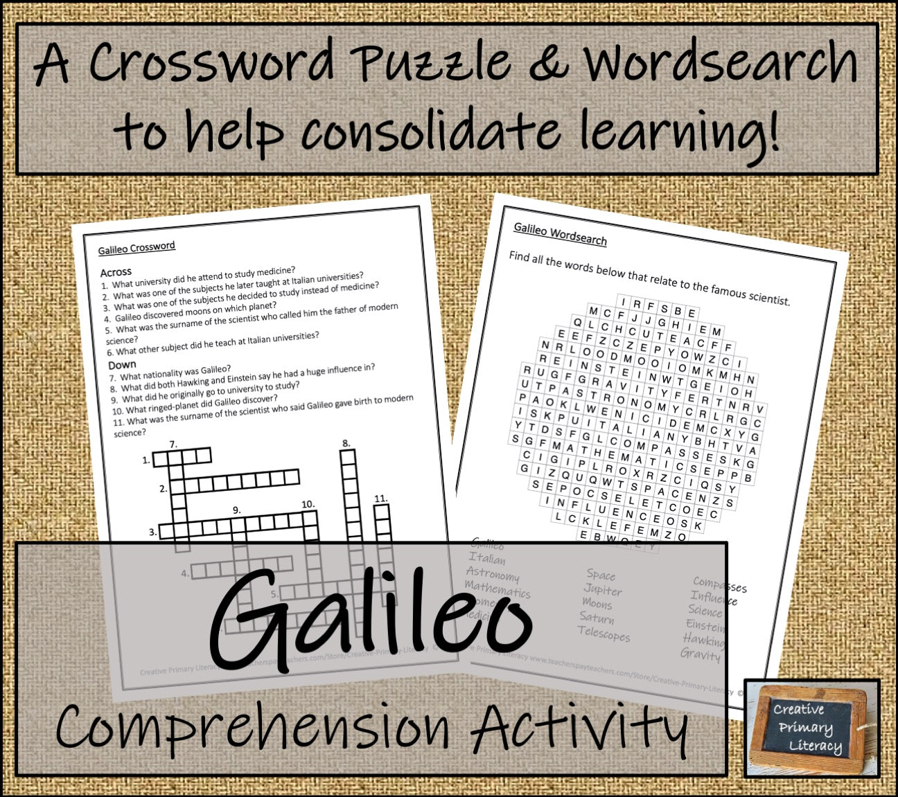 Galileo Close Reading Comprehension Activity | 5th Grade & 6th Grade ...
