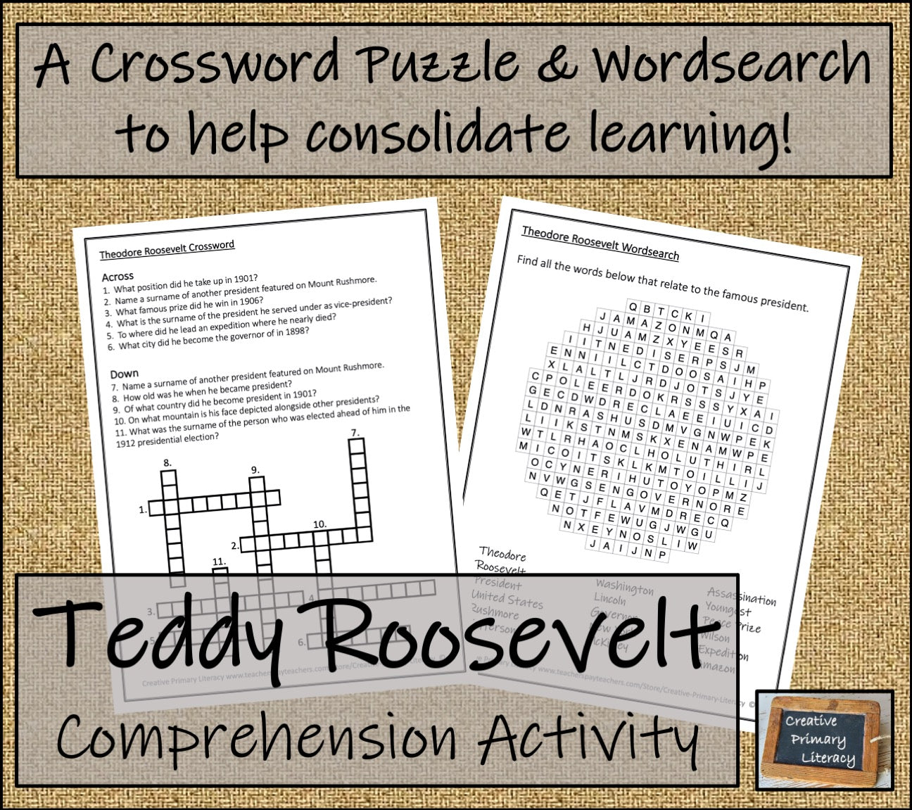 Theodore Roosevelt Close Reading Comprehension Activity | 5th Grade ...