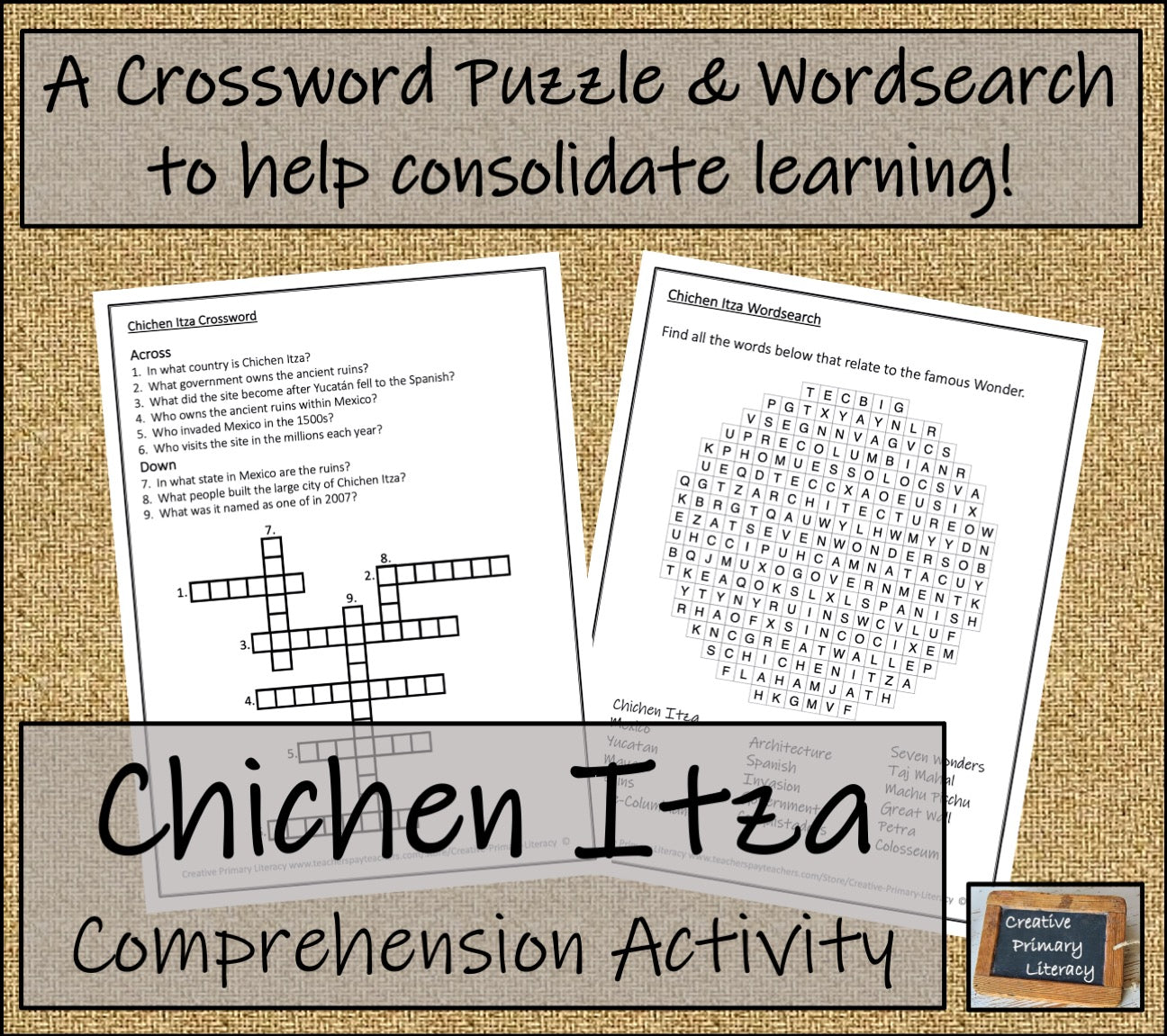 Chichen Itza Close Reading Comprehension Activity | 3rd Grade & 4th Gr ...
