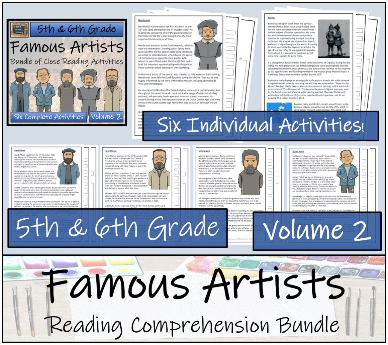 Famous Artists – Creative Primary Literacy