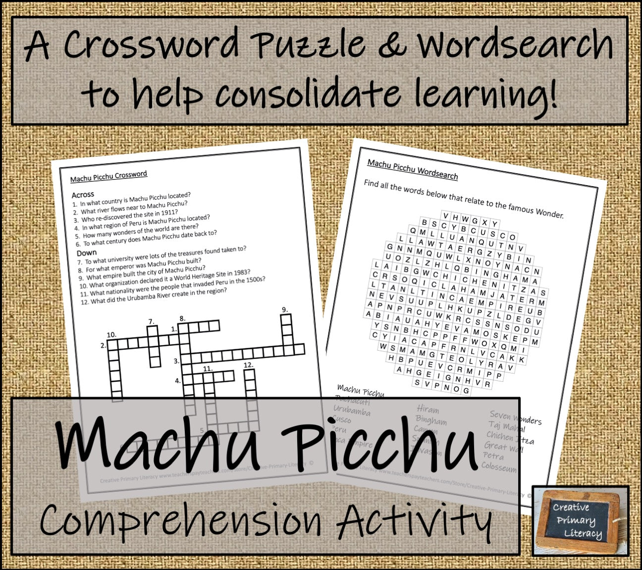 Machu Picchu Close Reading Comprehension Activity | 3rd Grade & 4th Gr ...