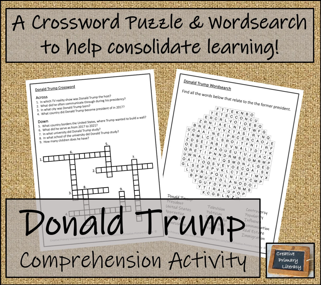 Donald Trump Close Reading Comprehension Activity | 5th Grade & 6th Gr ...