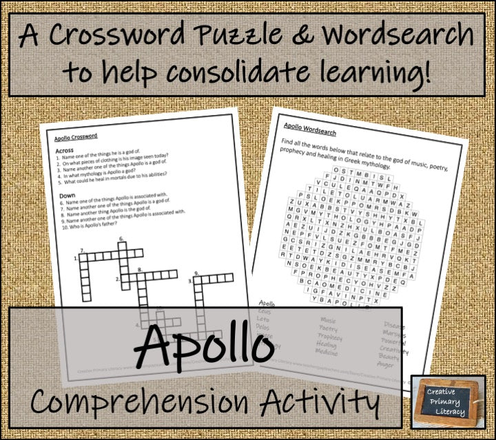 Apollo Close Reading Comprehension Activity | 3rd Grade & 4th Grade ...