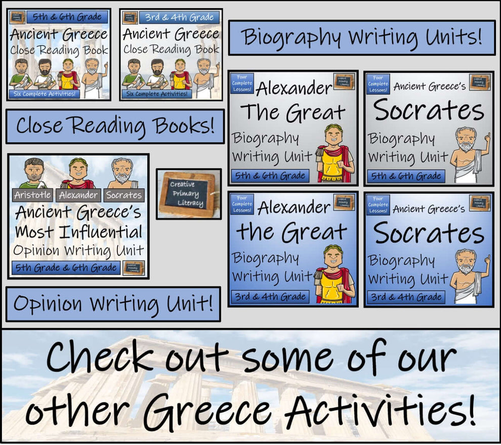 Ancient Greece Timeline Display and Sorting Activity – Creative Primary ...