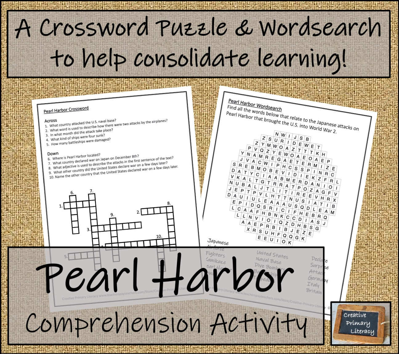 Attack on Pearl Harbor Close Reading Comprehension Activity | 5th & 6t ...