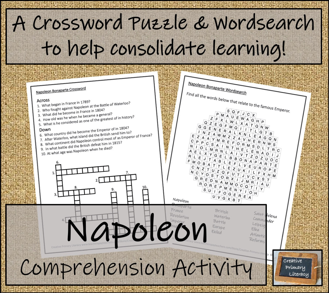 Napoleon Close Reading Comprehension Activity | 5th Grade & 6th Grade ...