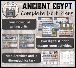 Ancient Egypt Unit Plans and Resource Bundle – Creative Primary Literacy