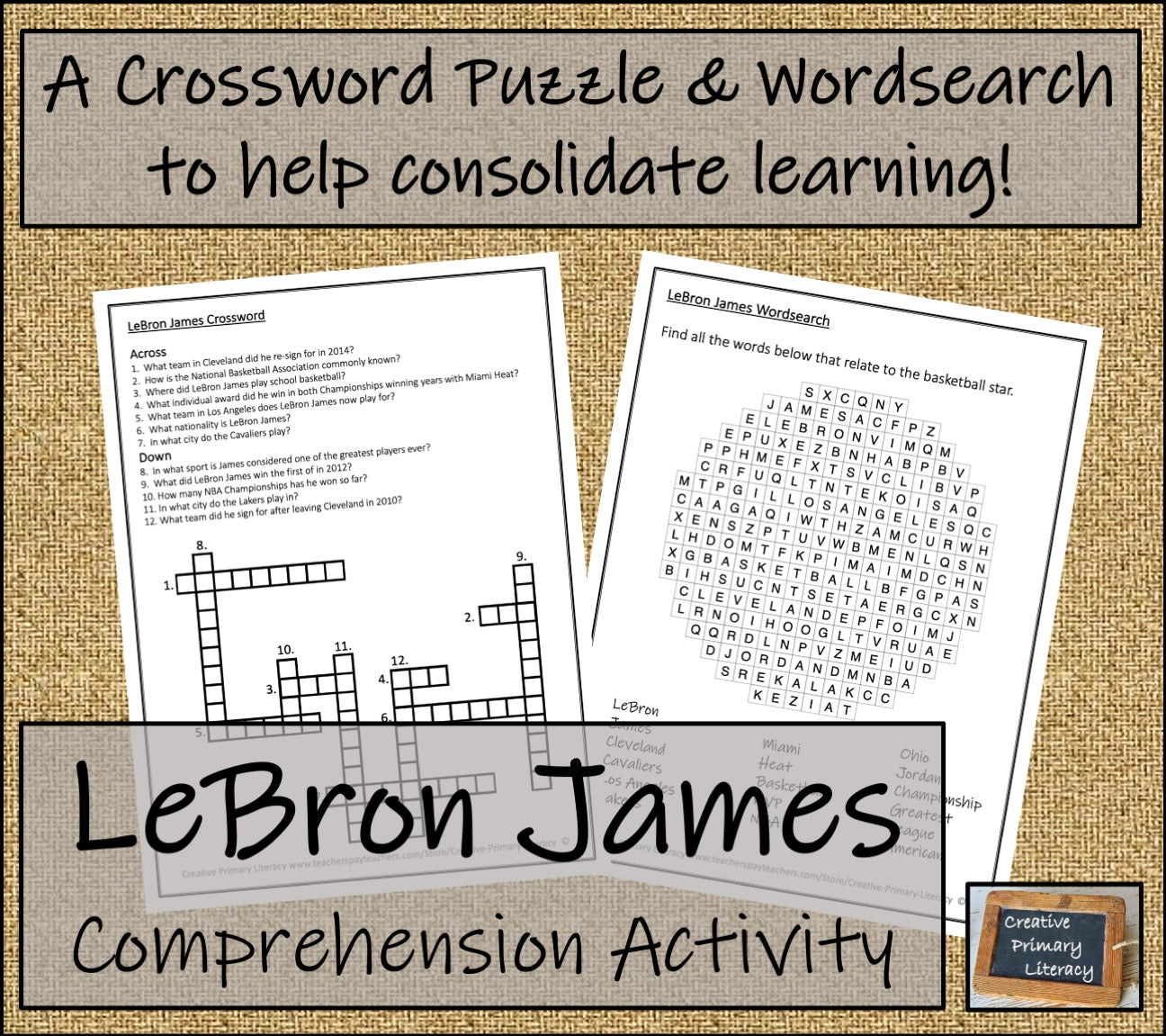 LeBron James Close Reading Comprehension Activity | 3rd Grade & 4th Gr ...