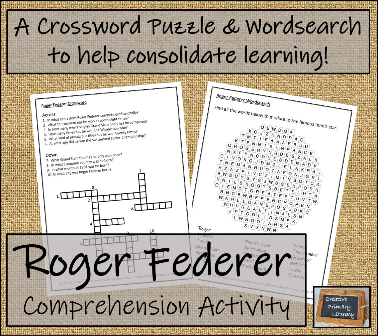 Roger Federer Close Reading Comprehension Activity | 3rd Grade & 4th G ...