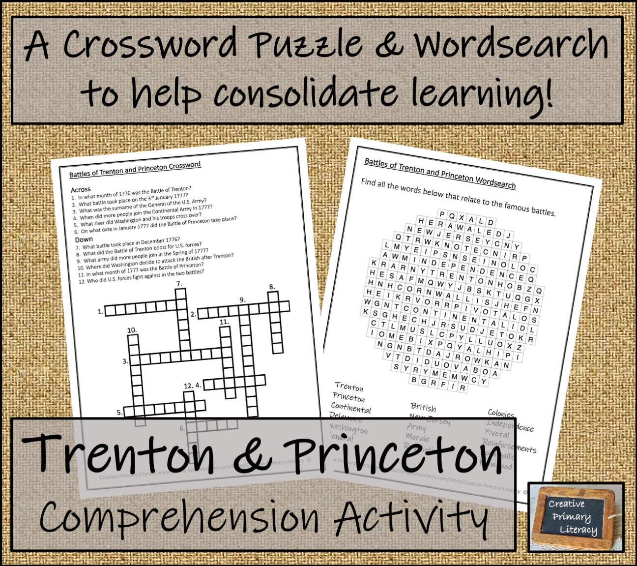 Battles of Trenton & Princeton Close Reading Comprehension | 3rd & 4th ...