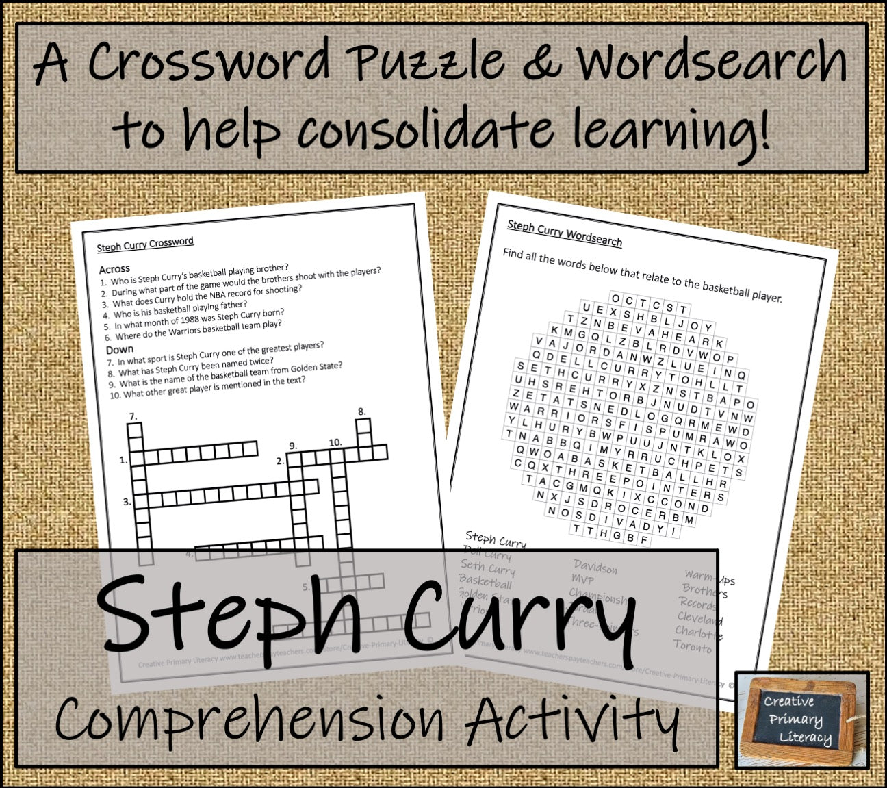 Steph Curry Close Reading Comprehension Activity | 3rd Grade & 4th Gra ...