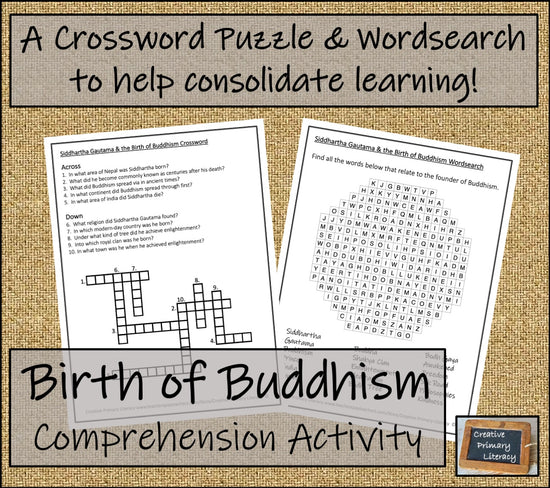 Siddhartha Gautama & the Birth of Buddhism Close Reading | 5th Grade ...