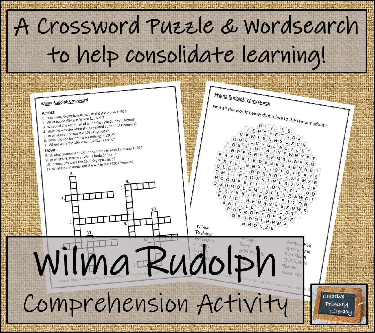 Wilma Rudolph Close Reading Comprehension Activity | 3rd Grade & 4th G ...