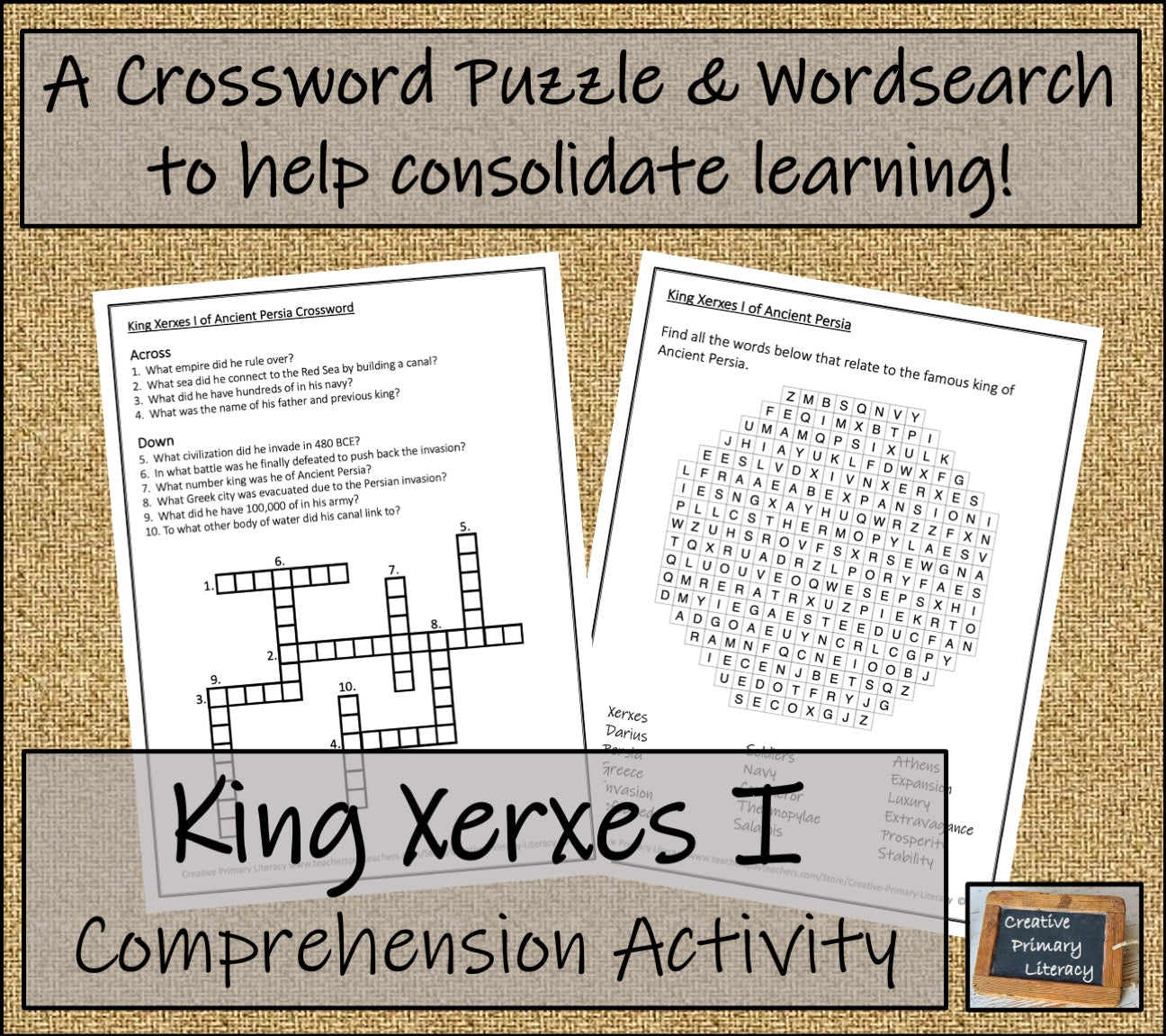 King Xerxes I of Persia Close Reading Activity | 5th Grade & 6th Grade ...