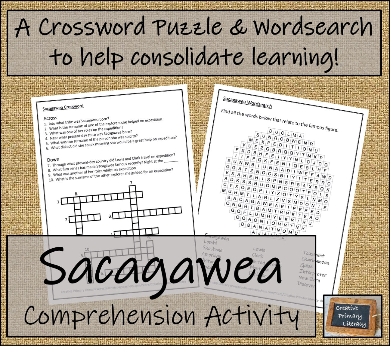 Sacagawea Close Reading Comprehension Activity | 3rd Grade & 4th Grade ...