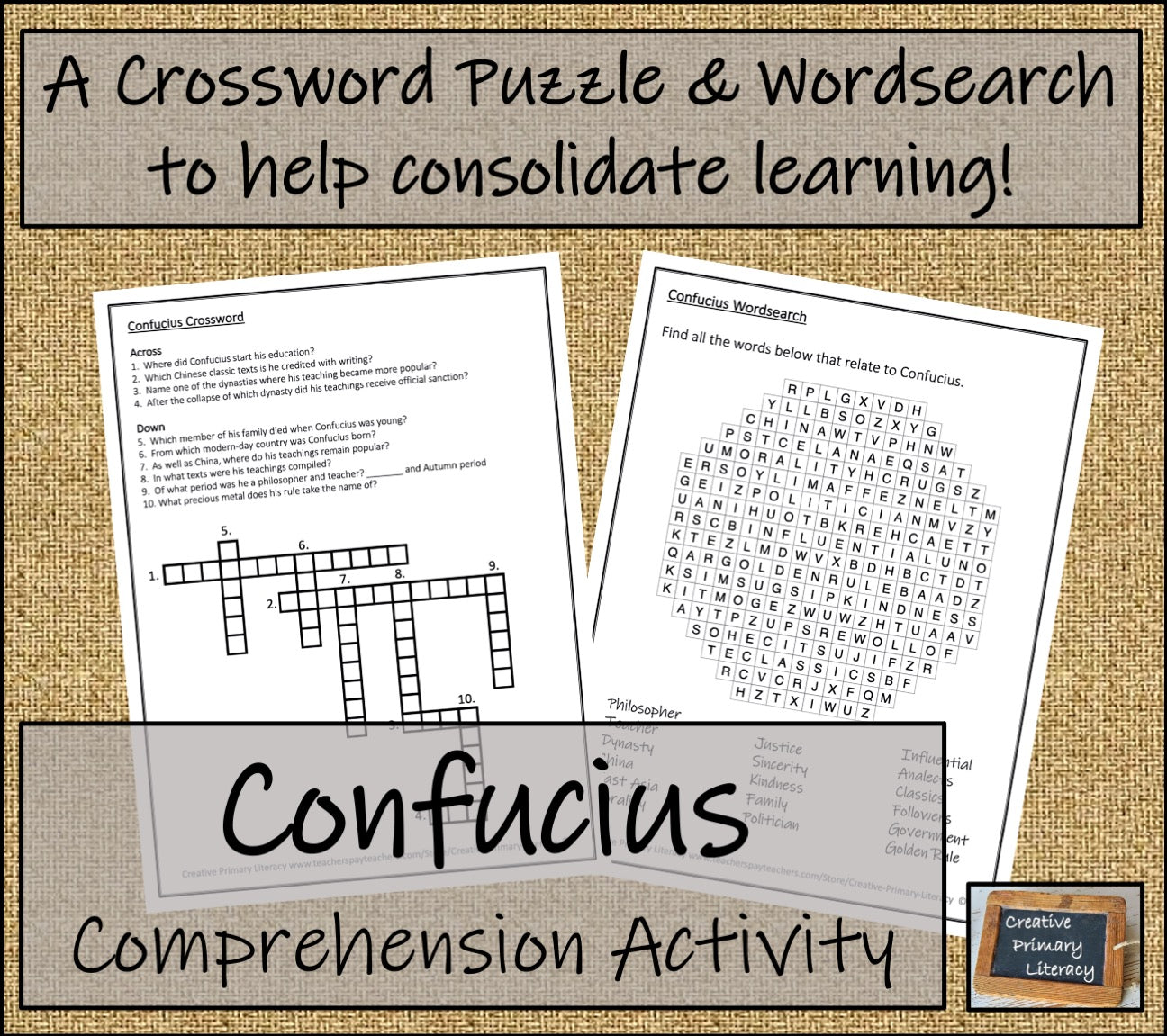Confucius Close Reading Comprehension Activity | 5th Grade & 6th Grade ...