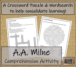 A.A. Milne Close Reading Comprehension Activity | 5th Grade & 6th Grad ...