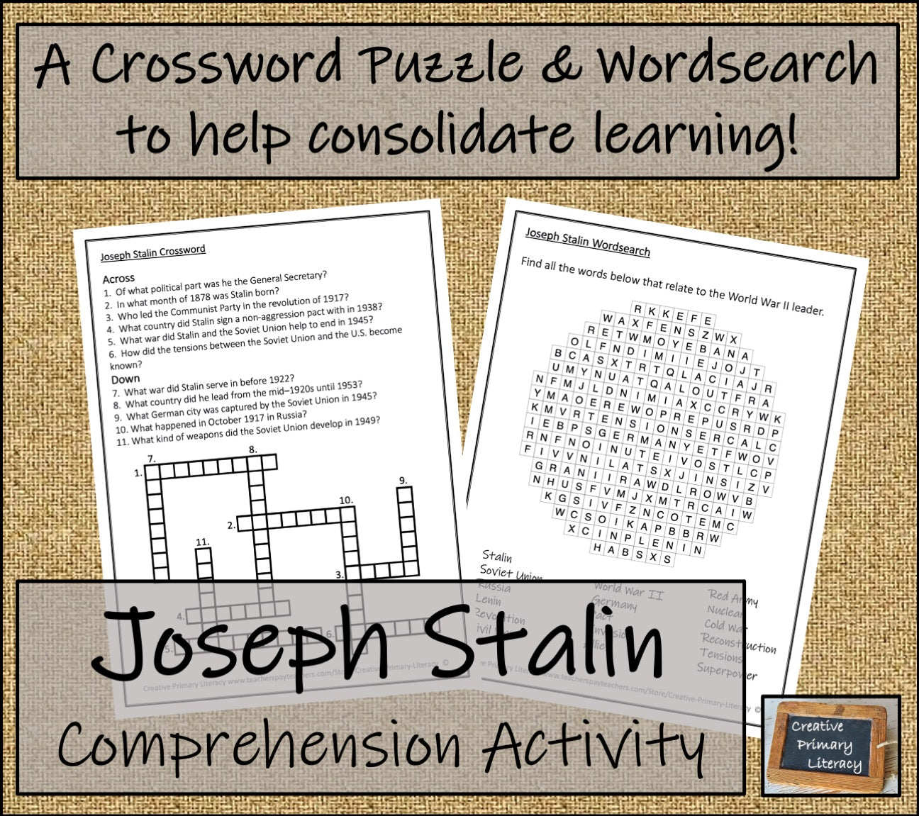 Joseph Stalin Close Reading Comprehension Activity | 5th Grade & 6th G ...