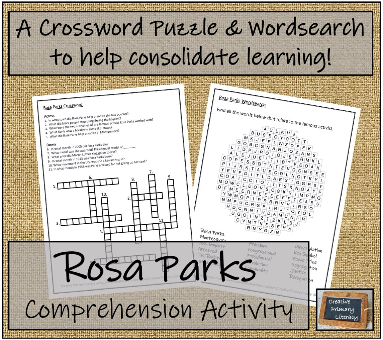 Rosa Parks Close Reading & Biography Bundle | 5th Grade & 6th Grade ...