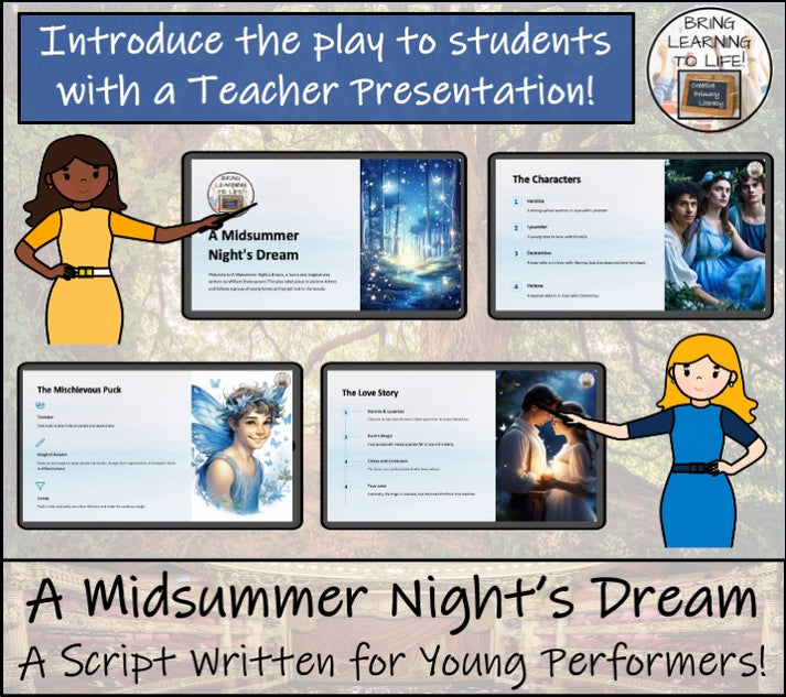 A Midsummer Night's Dream | A Play Script for Young Performers ...
