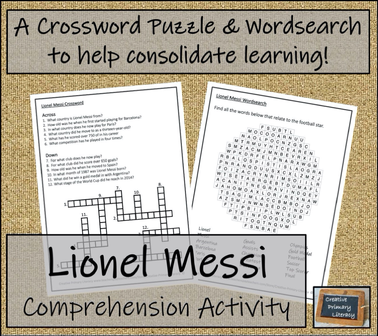 Lionel Messi Close Reading & Biography Bundle | 5th Grade & 6th Grade ...