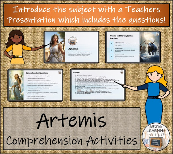 Artemis Close Reading Comprehension Activity | 5th Grade & 6th Grade ...