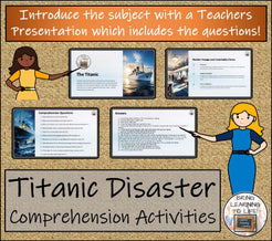 Titanic Display Timeline Close Reading Bundle – Creative Primary Literacy