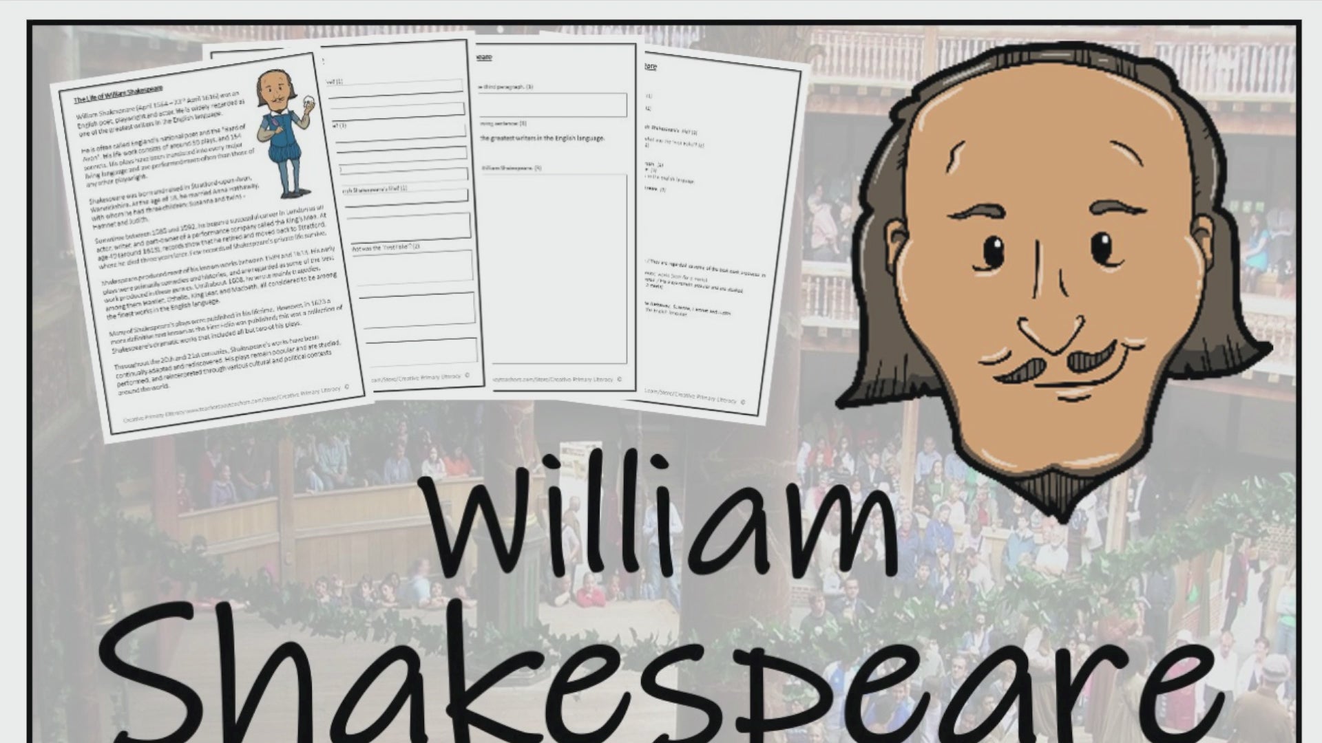 William Shakespeare Close Reading Comprehension Activity | 5th Grade ...