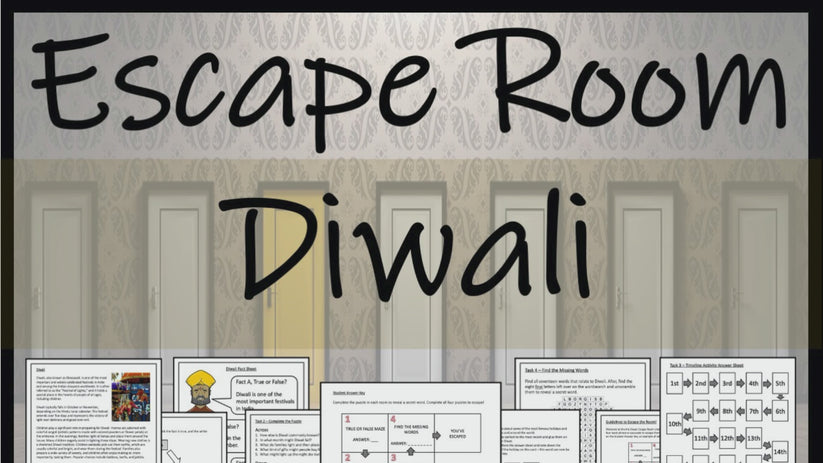 Diwali Escape Room Activity – Creative Primary Literacy