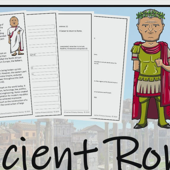 Ancient Rome Close Reading Comprehension Activity | 5th Grade & 6th Gr ...