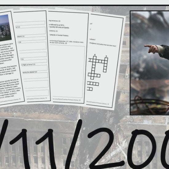 9/11 Terrorist Attacks Close Reading Comprehension | 5th Grade & 6th G ...