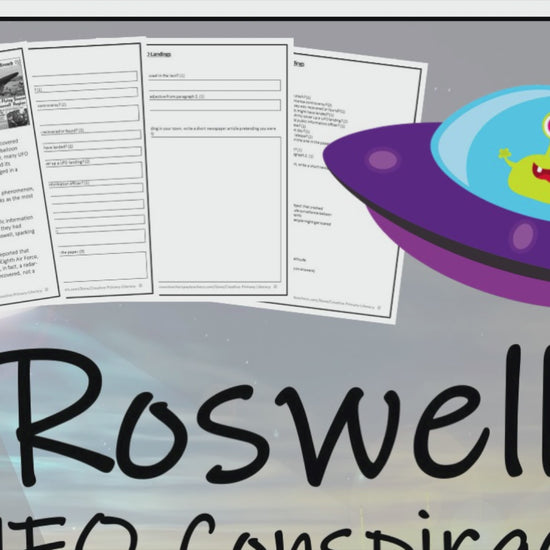 Roswell UFO Conspiracy Close Reading Comprehension Activity | 5th & 6t ...