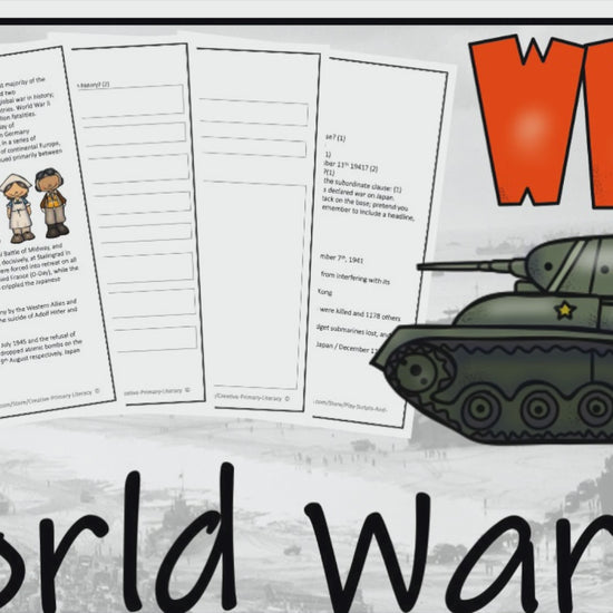 Overview of World War 2 Close Reading Comprehension Activity | 5th & 6 ...