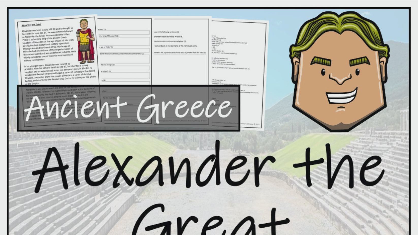 Alexander the Great Close Reading Comprehension Activity | 5th Grade ...